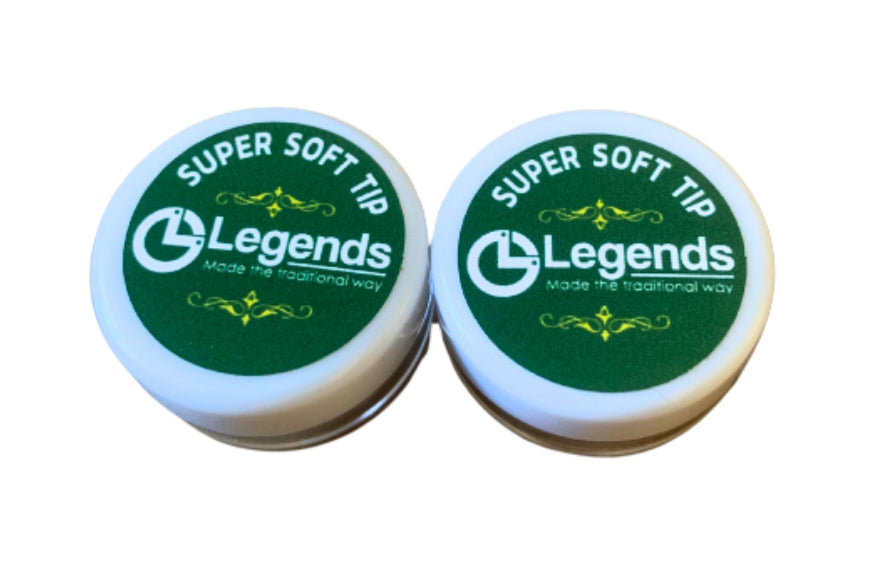 Legends NEW SUPER-SOFT Cue Tips for Snooker or Pool (Tub of 3) – Baize ...